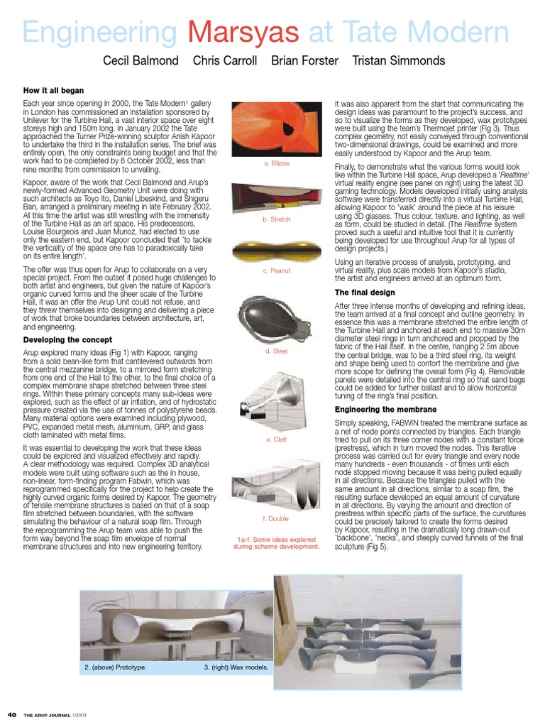 054 - Engineering Marsyas at Tate Modern | PDF | 3 D Computer Graphics ...