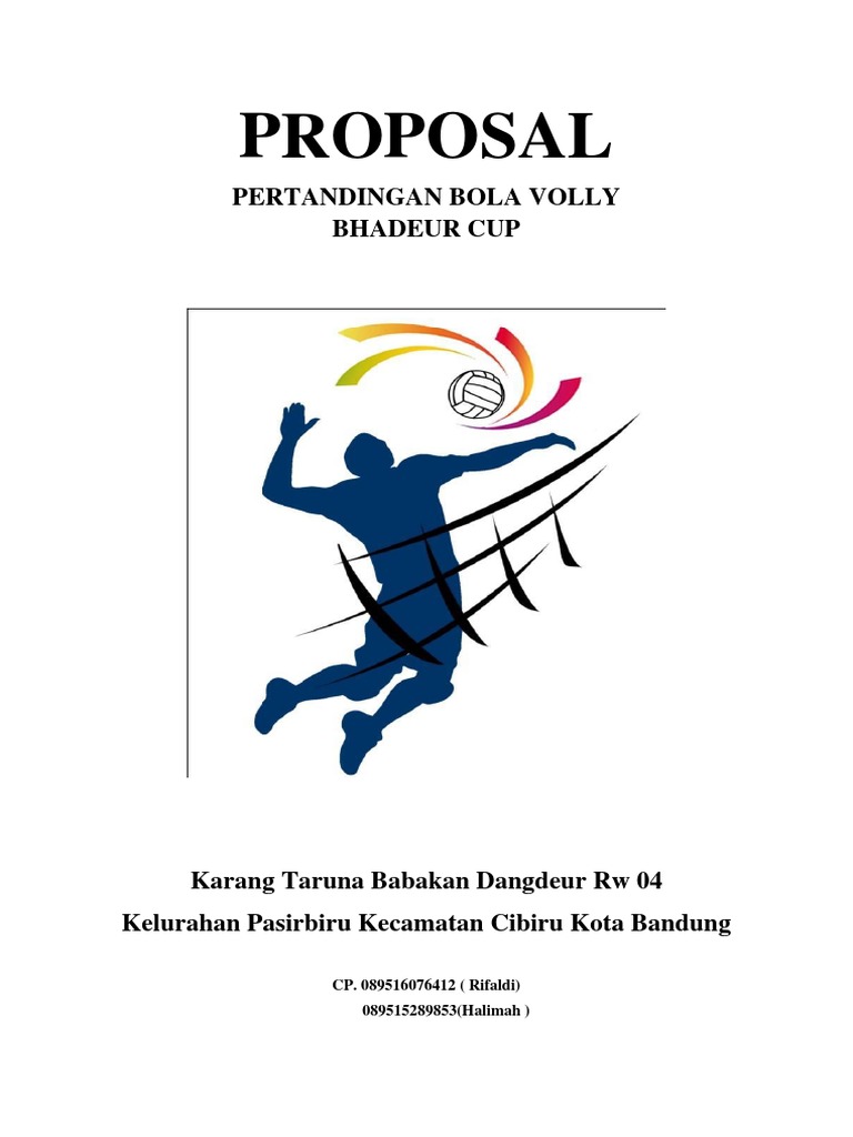 Bhadeur Cup: Turnamen Voli Pemuda | PDF