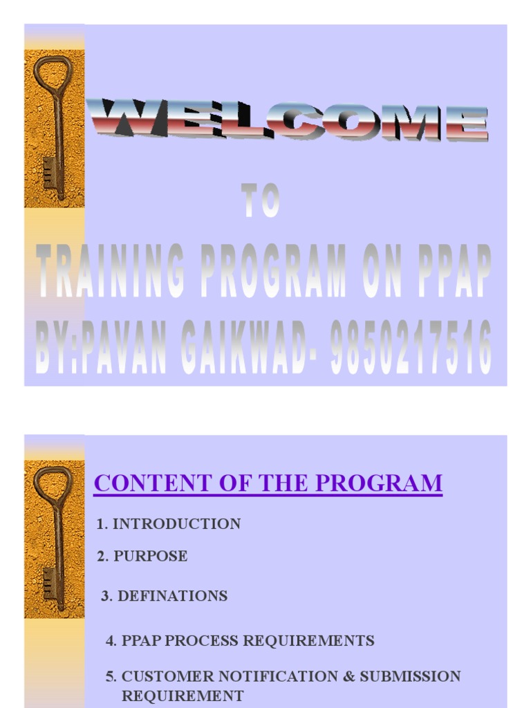 Ppap 4th Edition (Compatibility Mode) | PDF