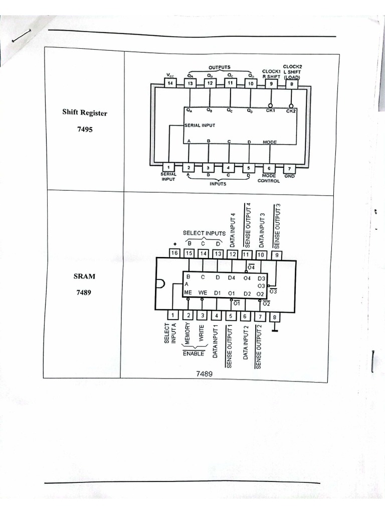 IC Pin Diagram | PDF