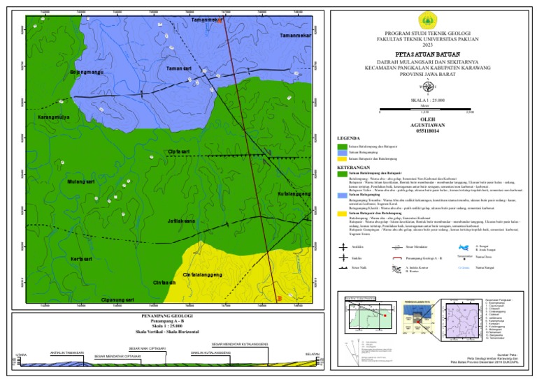 PETA GEOLOGI SATUAN BATUAN | PDF