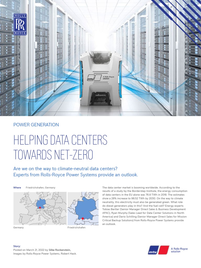 PG DataCenters NetZero | PDF | Fuel Cell | Data Center