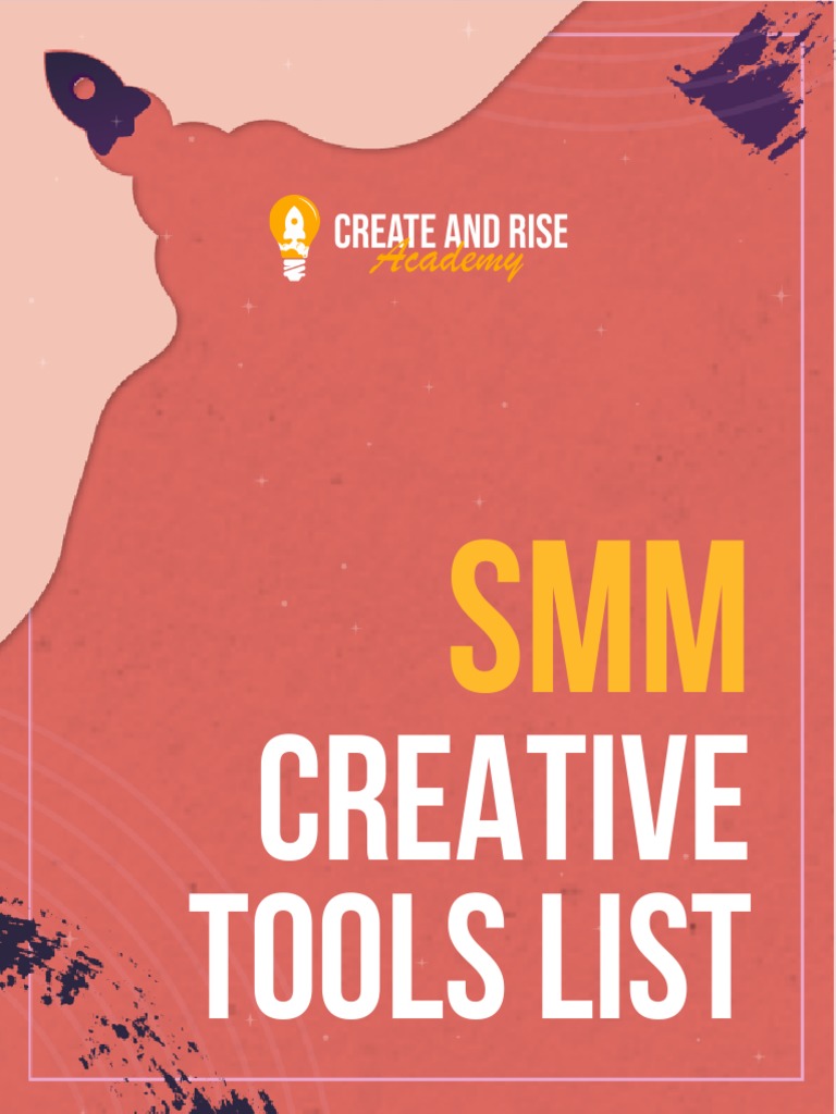 SMM 6 - Creative Tools List | PDF
