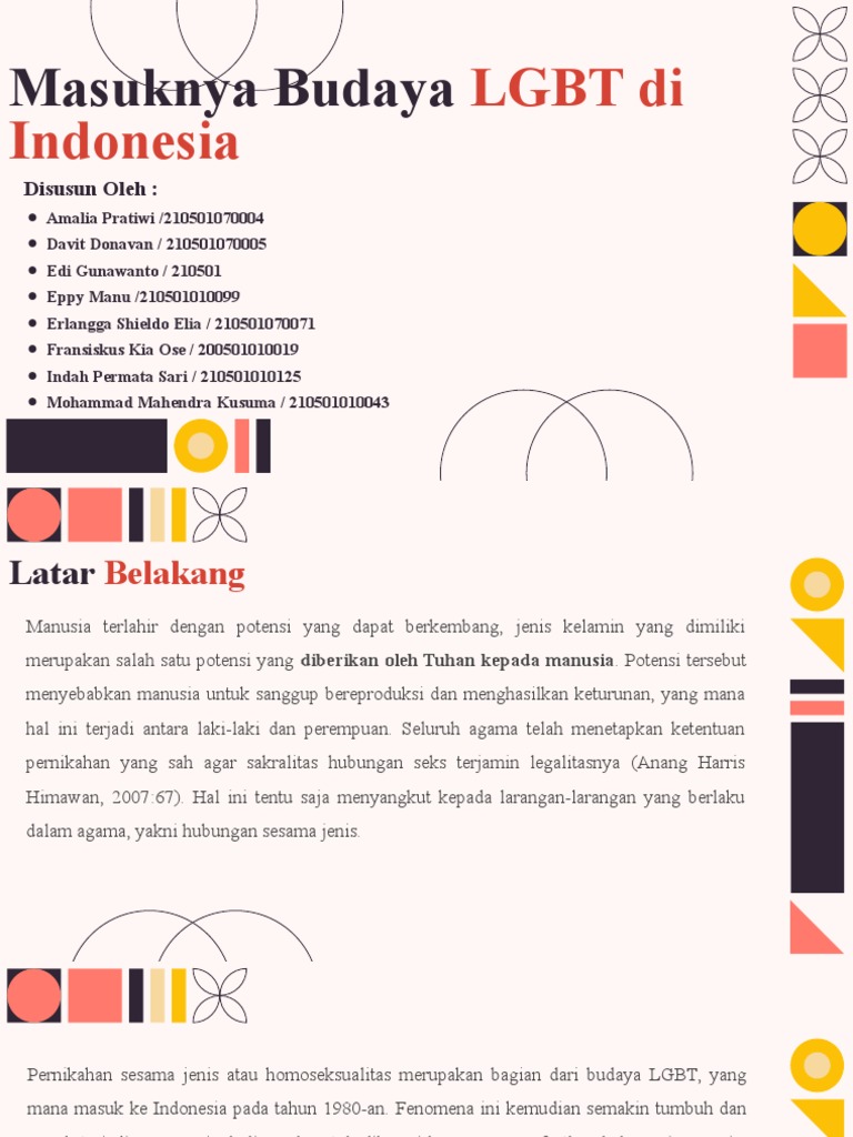 Masuknya Budaya LGBT Di Indonesia-1-1 | PDF