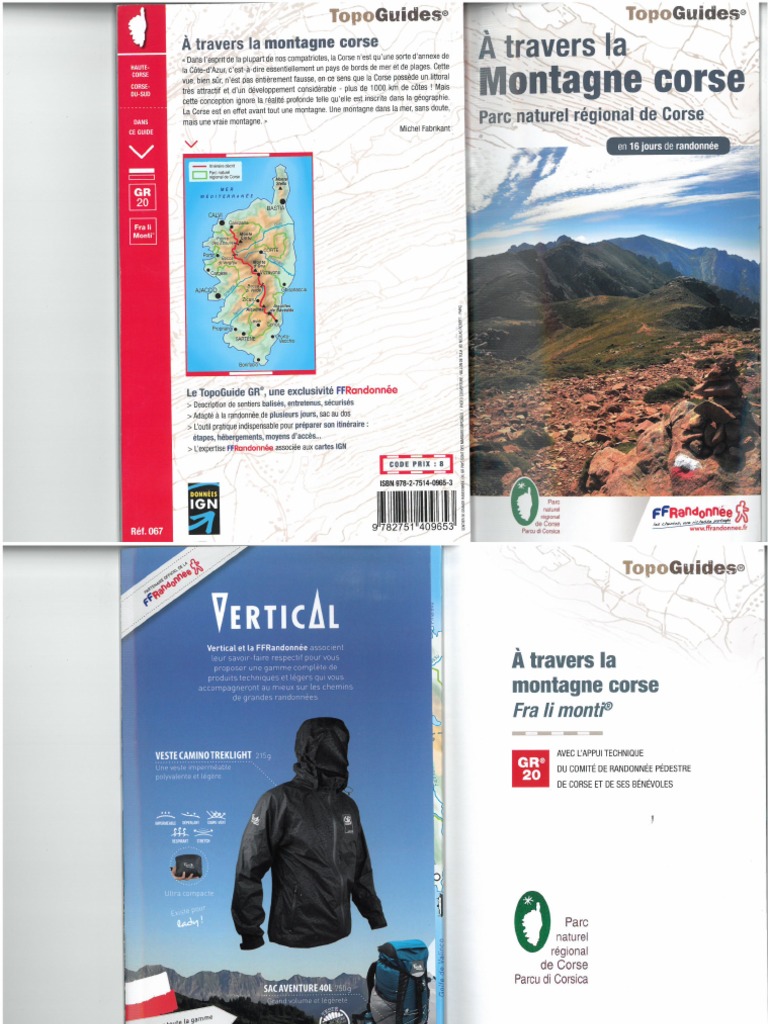 Topoguides_GR20 | PDF