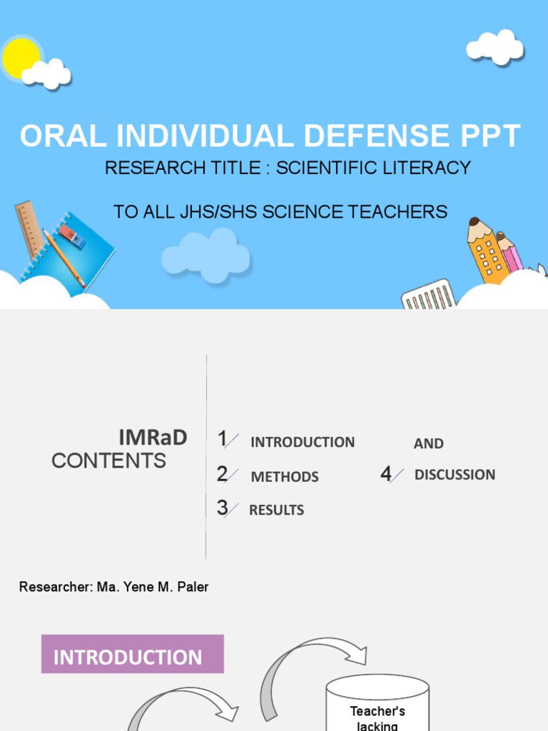 Powerpoint PR2 | PDF | Literacy | Science