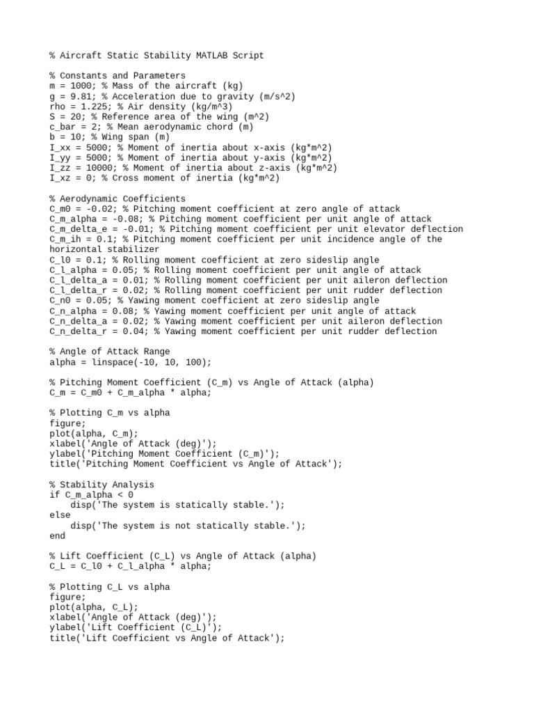 1 | PDF | Flight Dynamics (Fixed Wing Aircraft) | Aerospace