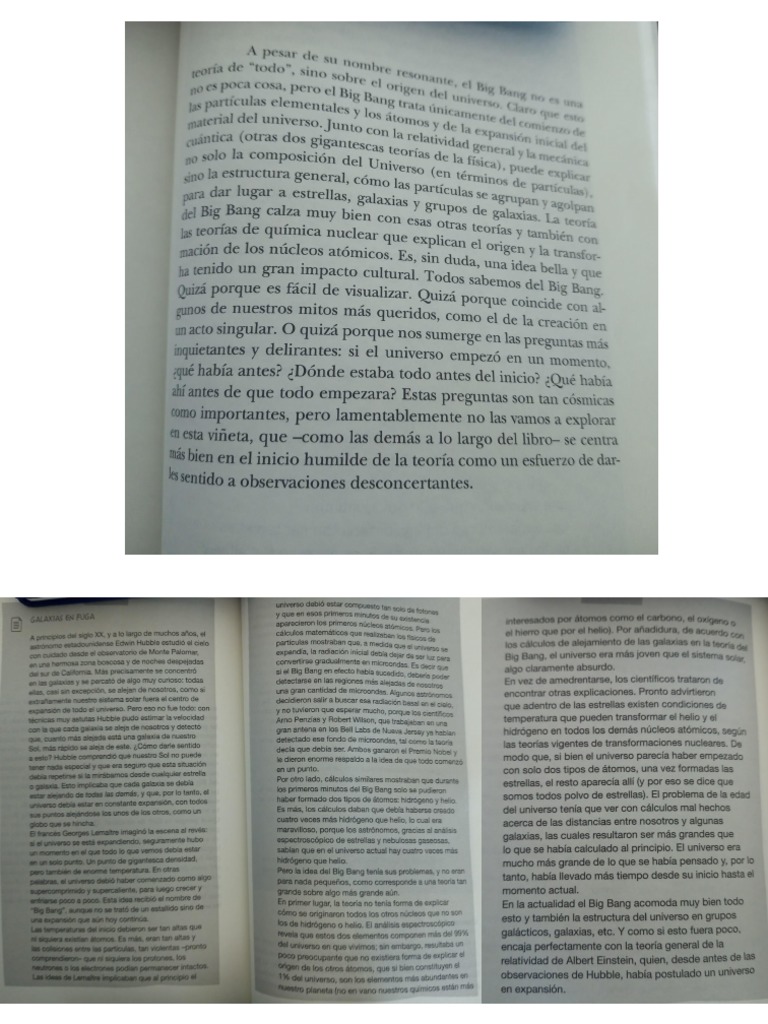 Galaxias en Fuga. Gabriel Gellon | PDF