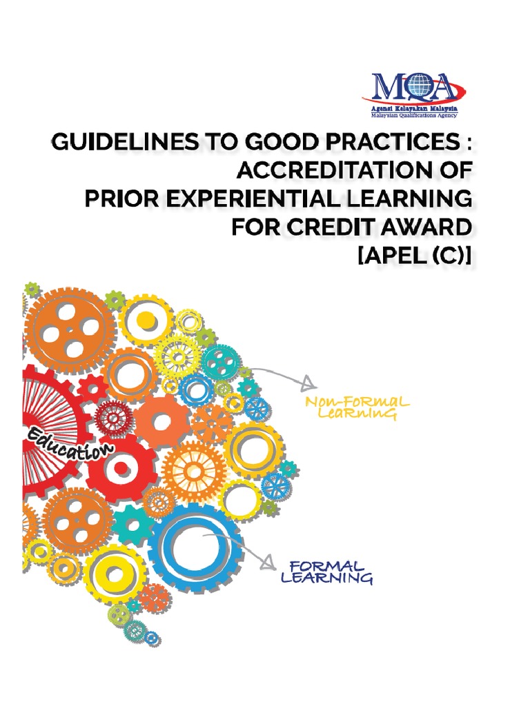APEL (C) Guidelines To Good Practices (GGP) (MQA) | PDF | Educational ...