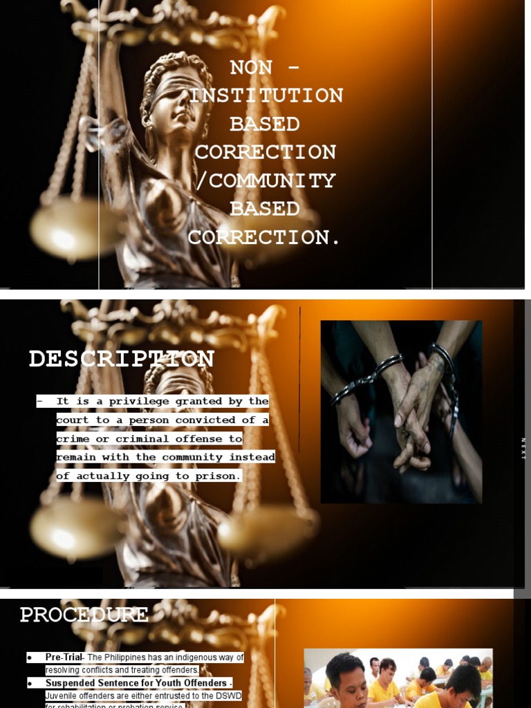 Community Based Correction. | PDF | Self-Improvement