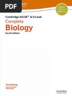 A Level Biology Workbook | PDF