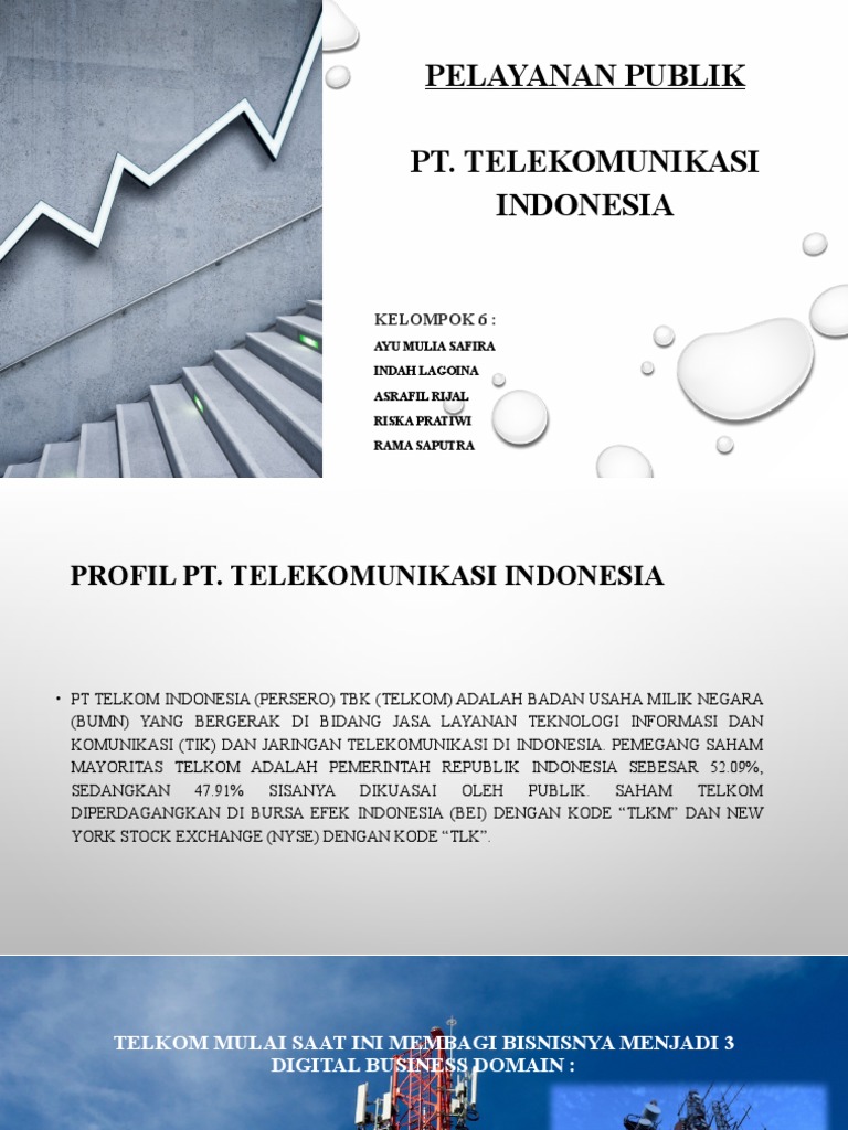 Tugas PPT - PT TELKOM - KELOMPOK 6 | PDF