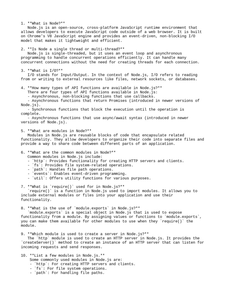 Backend Interview Questions | PDF | Computing | Information Technology Management