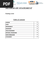 Work Method Statement For Painting Work | PDF | Paint | Building ...