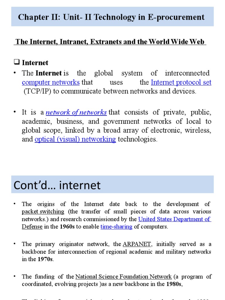 E-Commerce Chapter 2 | PDF | Computer Network | World Wide Web
