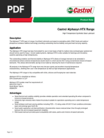 Castrol Alpha SP 150 Data Sheet | PDF | Lubricant | Gear