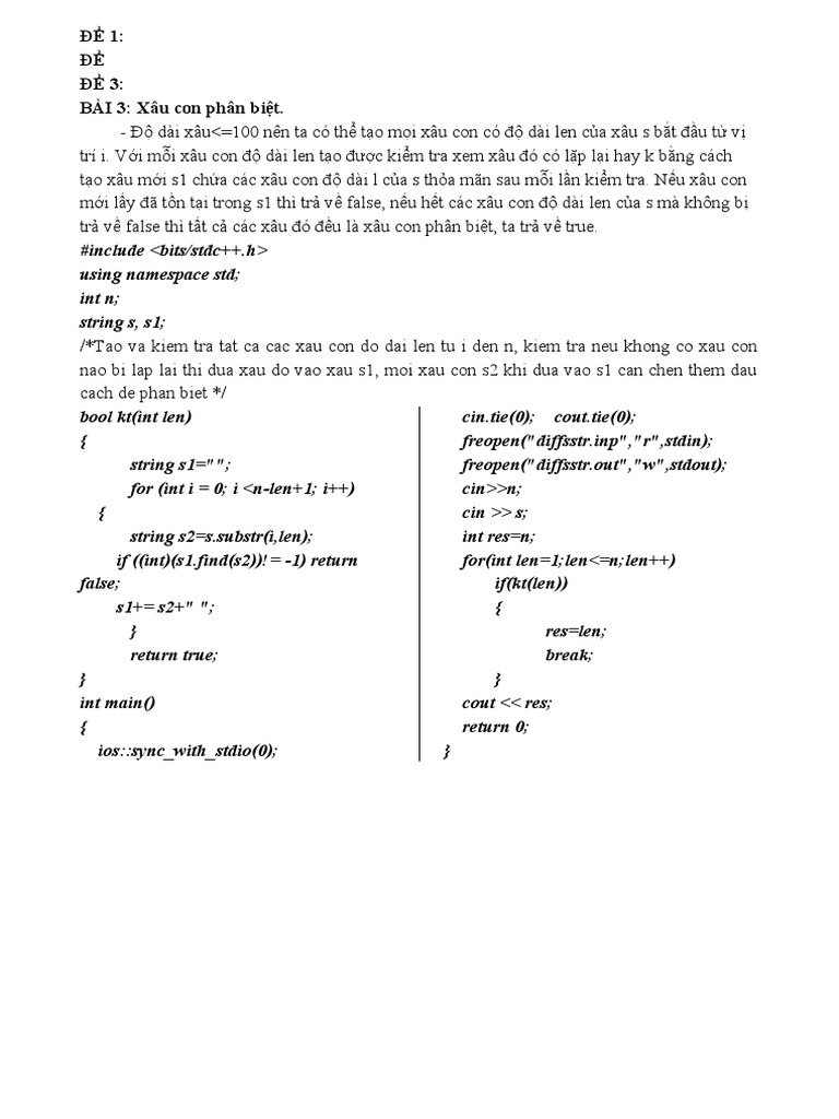 Hướng dẫn một số bài tập | PDF