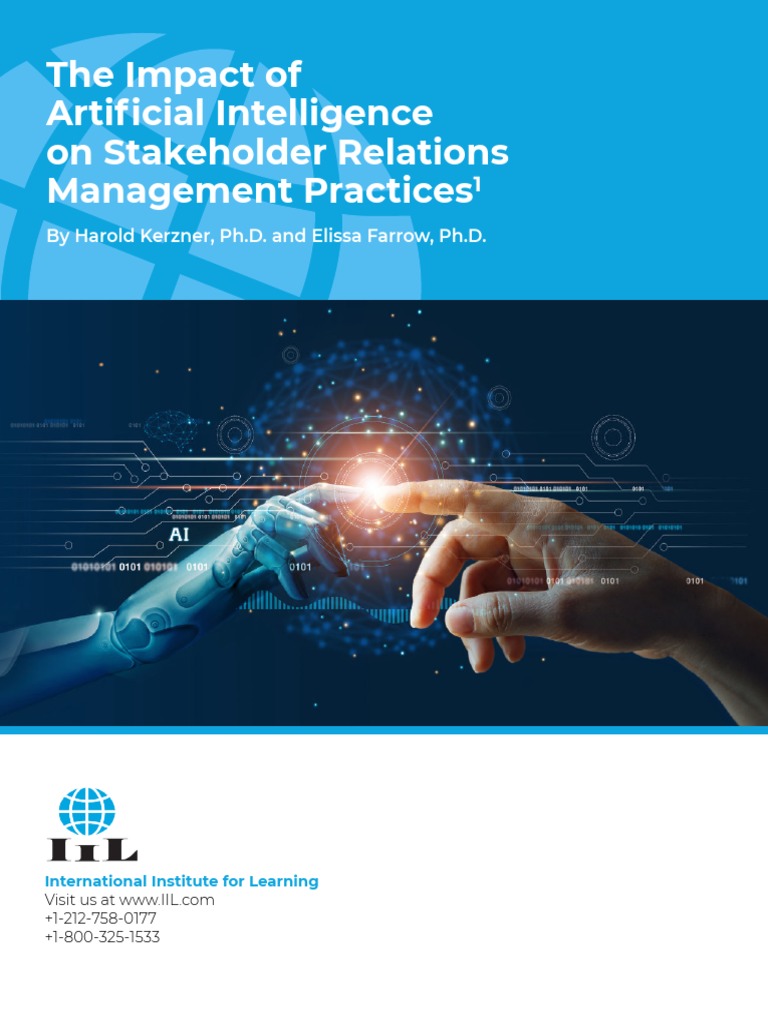 The Impact of Artificial Intelligence On Stakeholder Relations ...