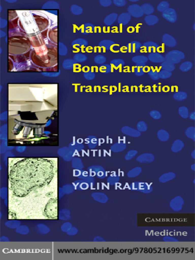 Manualof Stem Celland Bone Marrow Transplantation | PDF | Hematopoietic ...