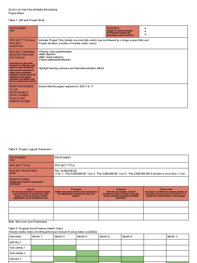 Annex A Project Proposal | PDF
