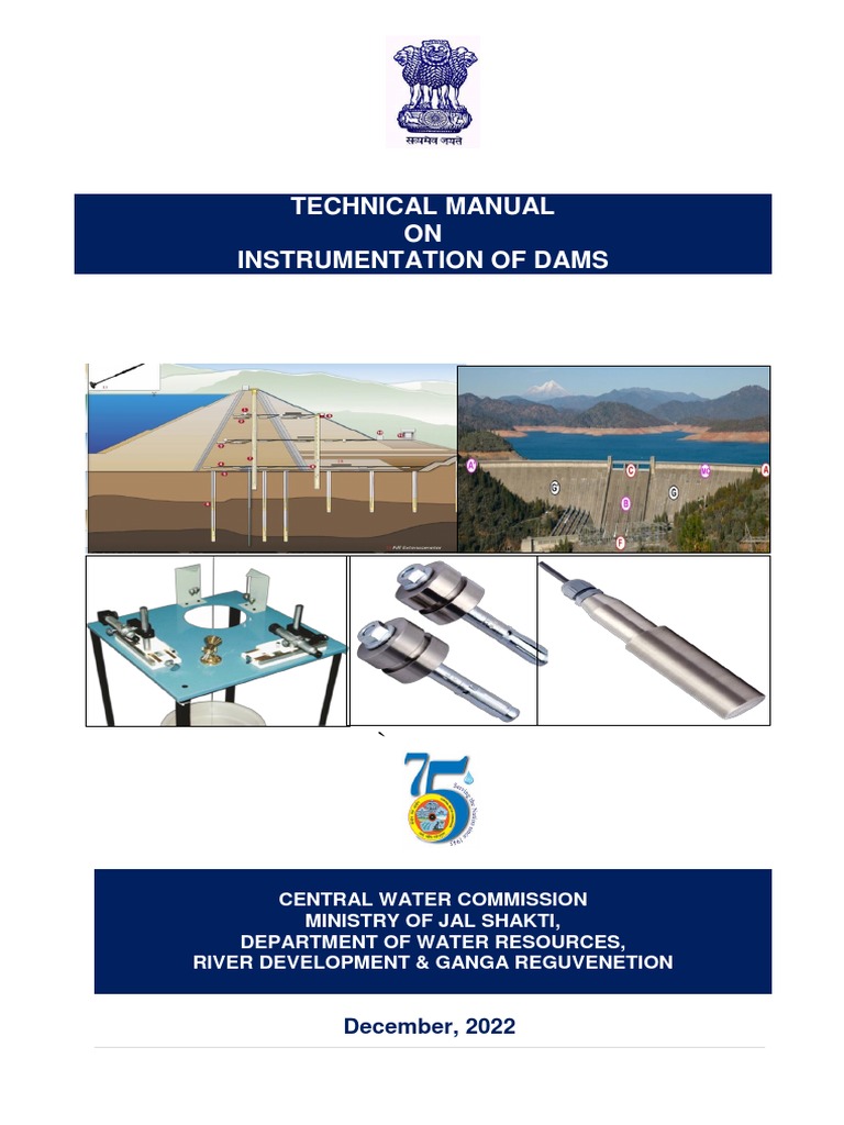 Technical Manual Instrumentation Dams | Download Free PDF | Dam | Soil Mechanics