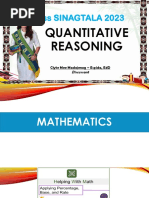 Answers To Items 21 To 40 of The Word Problems For The Part II of The ...