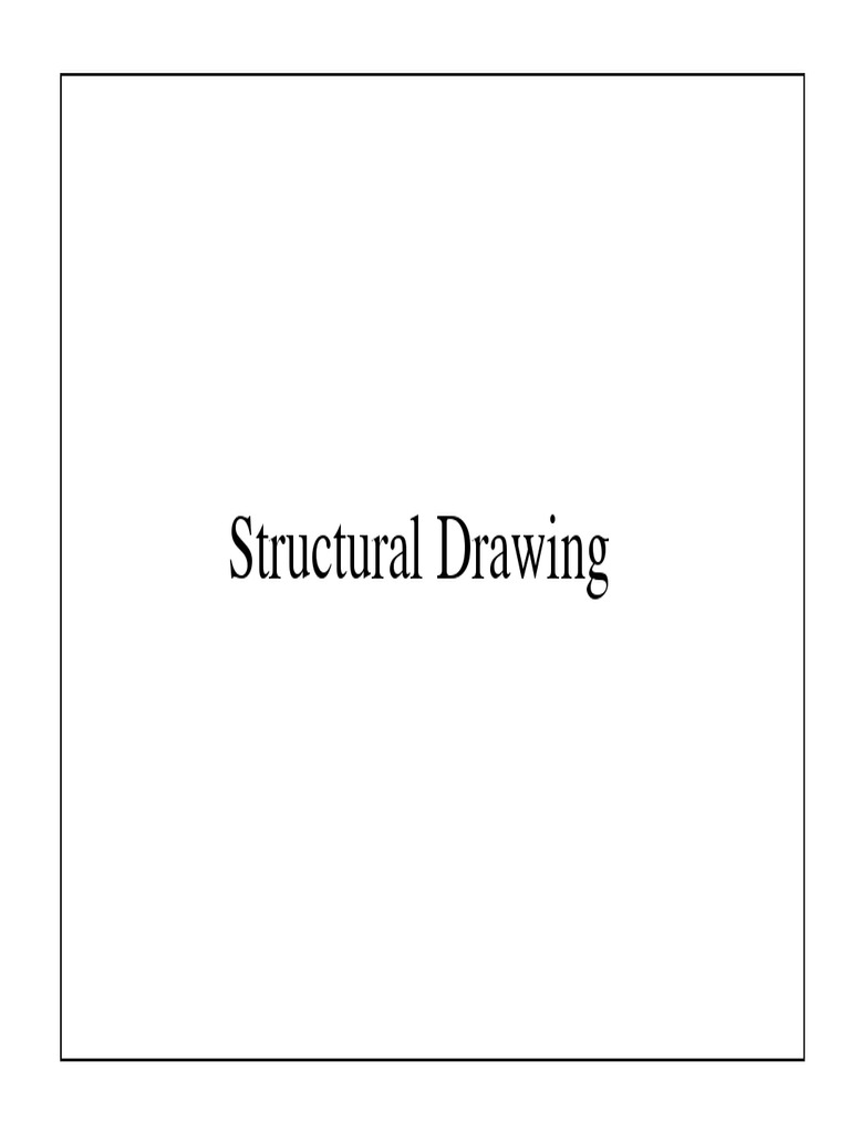 Structural Drawing | PDF | Structural Engineering | Architectural Design