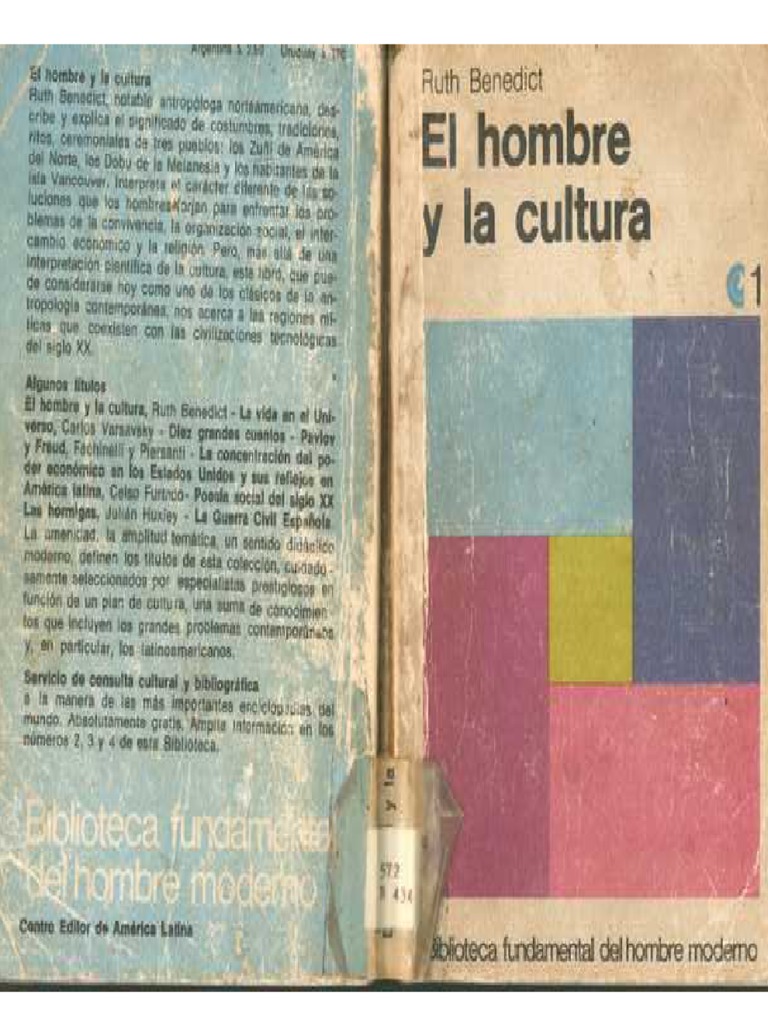 Ruth Benedict - El Hombre y Su Cultura | PDF