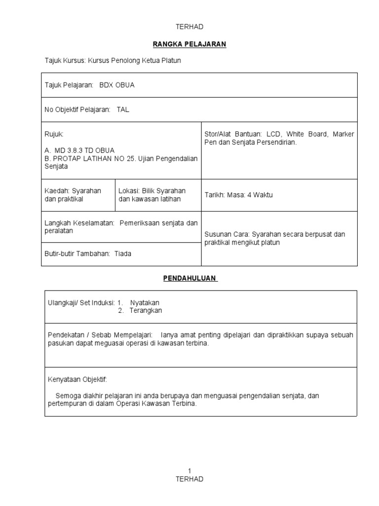 BDX Obua | PDF