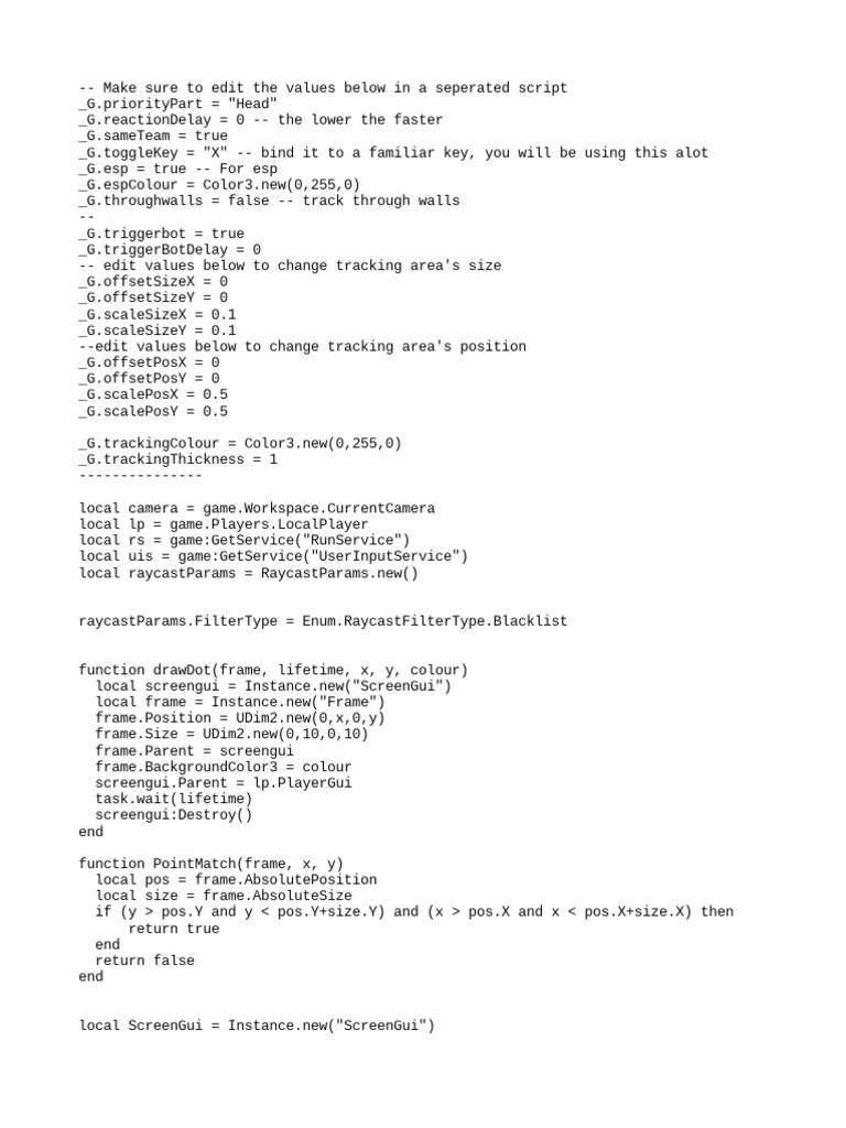 Universal Aim Assist - Esp - Trigger Bot & More! | PDF