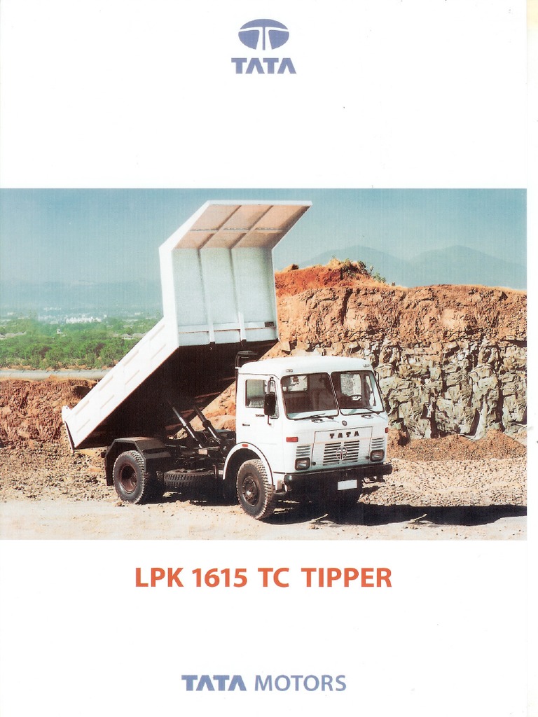 Dokumen - Tips 1615 Tipperpdf5 P e C F C A T o N 5 Tata LPK 1615 TC Tipper Cummins 6bt s9 Water ...