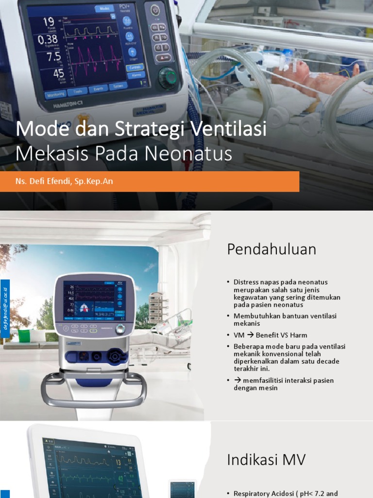 Different Mode and Type Mechanical Ventilator | PDF | Respiration ...