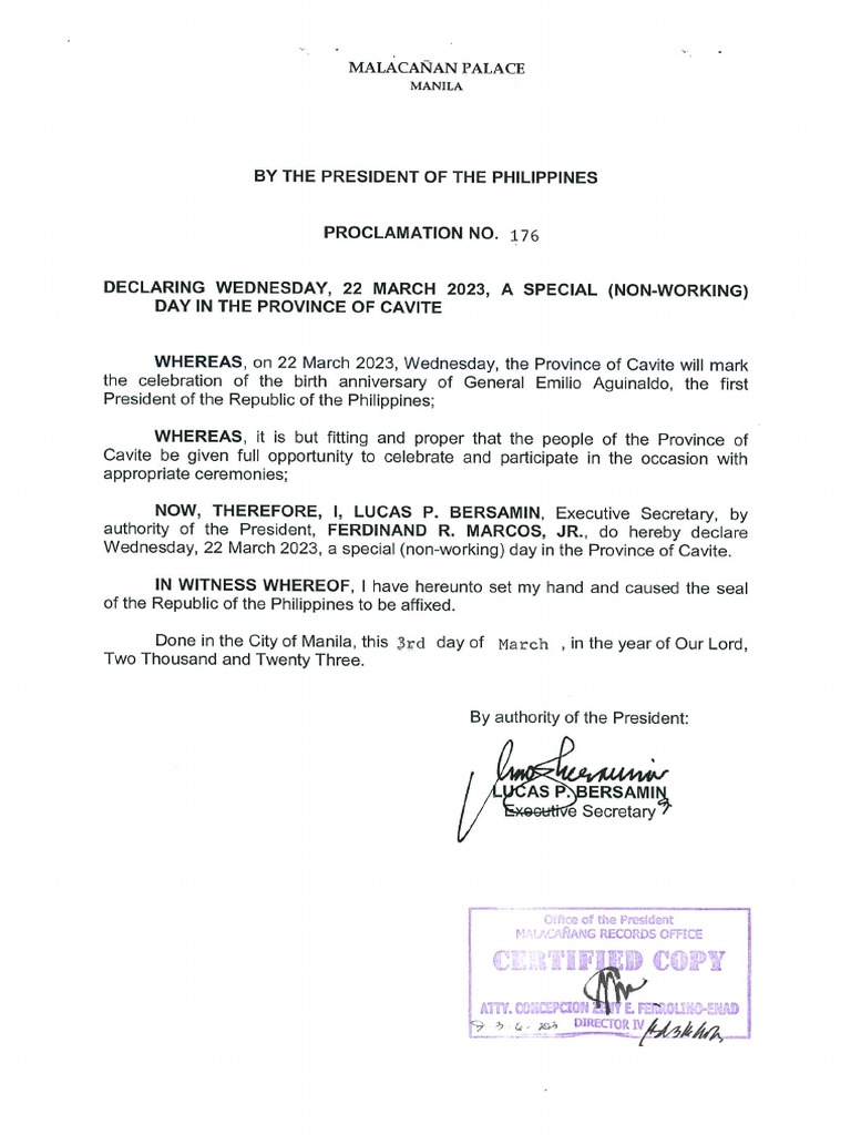 Cavite Day | PDF