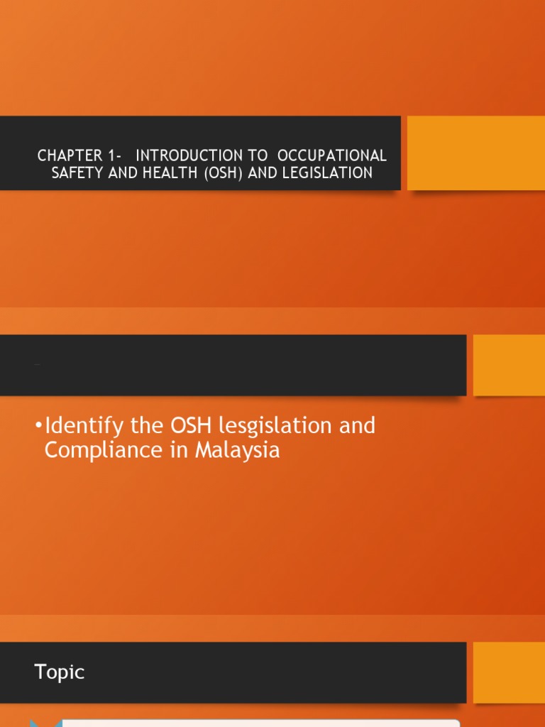 Nota Unit 1 | PDF | Occupational Safety And Health | Safety