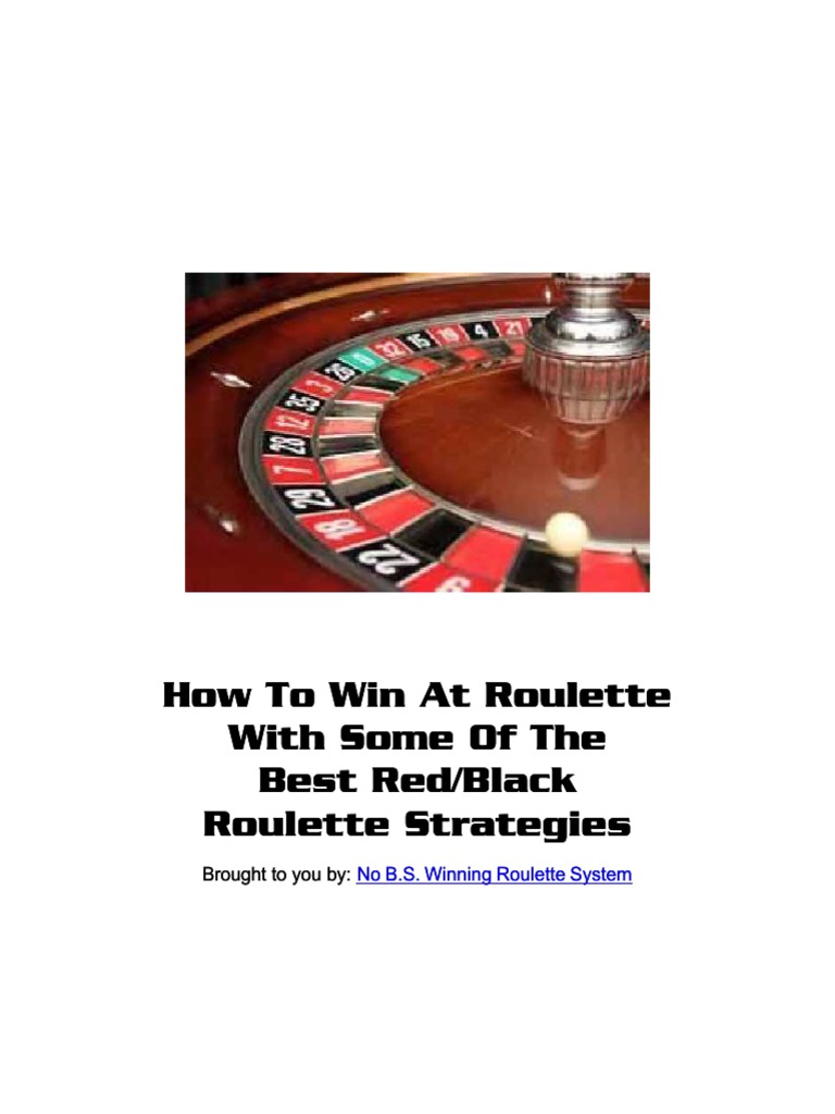 How To Win at Roulette | PDF | Roulette | Gambling