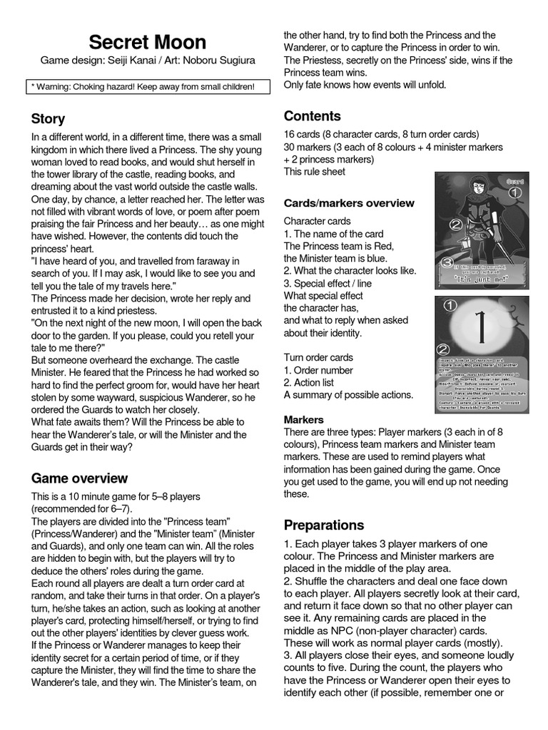 Secret Moon Eng 141204 | PDF