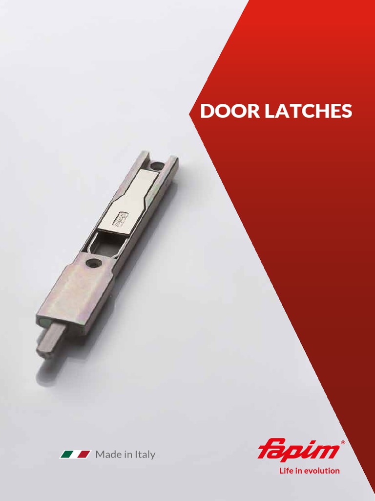 Door Latches | PDF