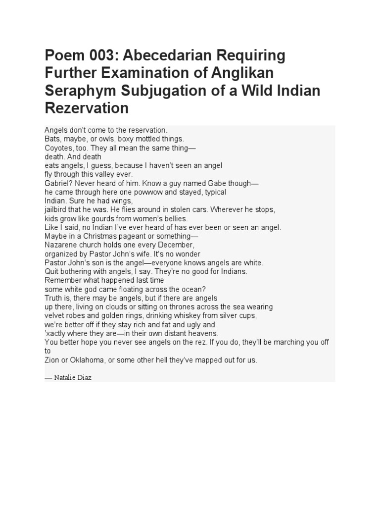 Poem 003 | PDF | Mystery, Thriller & Crime Fiction