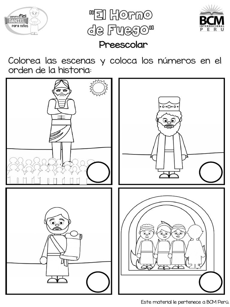 Clase 3 - El Horno de Fuego - Clase PequenÌ Os | PDF | Daniel (figura ...