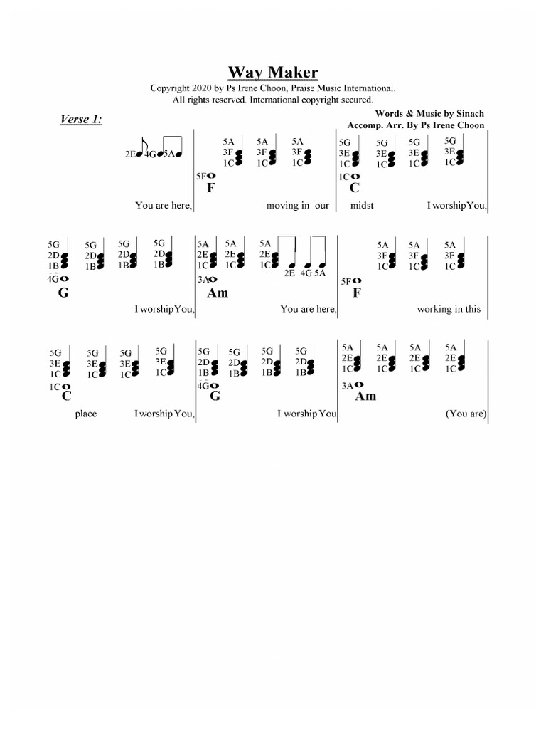 Way Maker | PDF