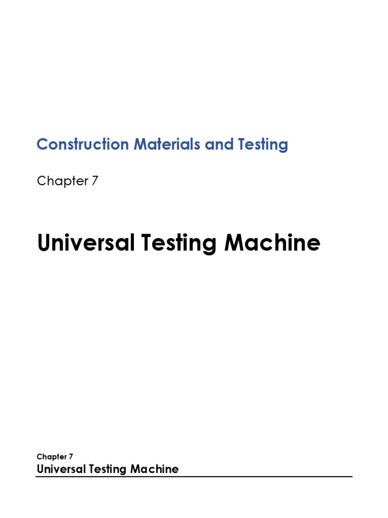 CMT Chapter7 UTM | PDF