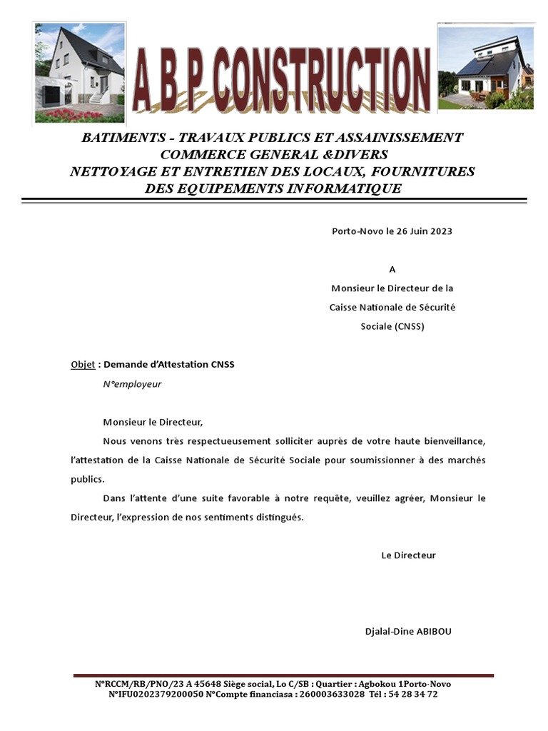 Batiments 1 | PDF | Affaires | Finance et gestion monétaire