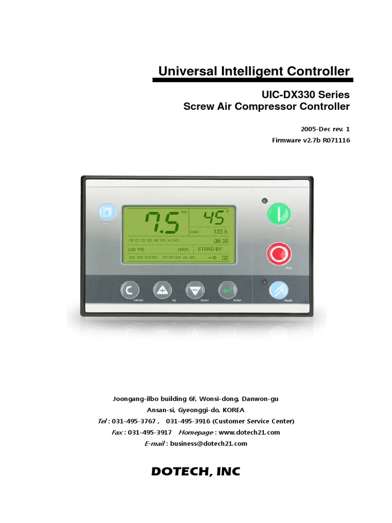 DX330 Manual Eng | PDF | Central Processing Unit | Input/Output