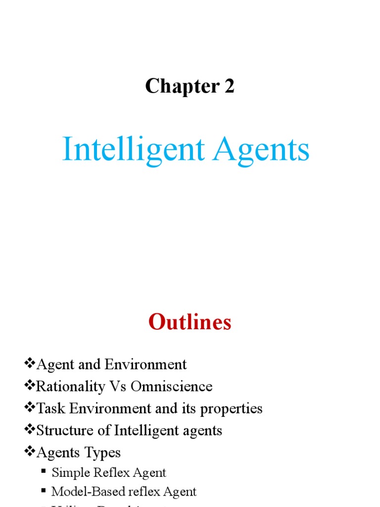 Chapter 2 IA | PDF | Rationality | Systems Science