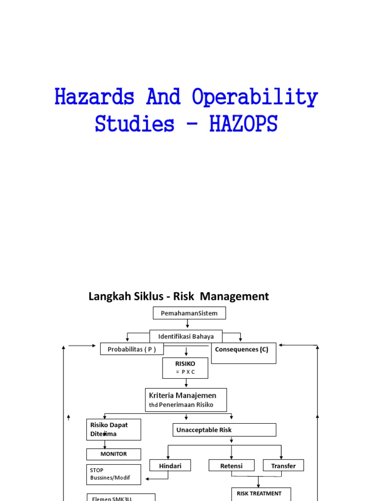 HAZOPs | PDF