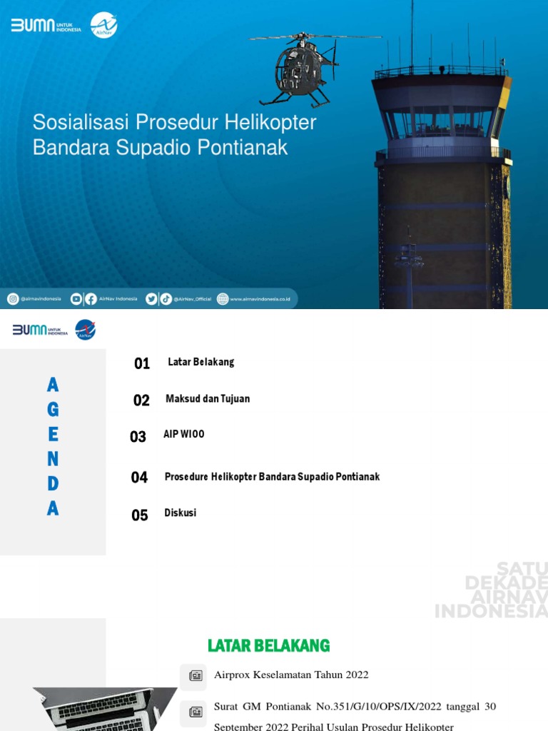 PNK Helicopter Procedure | PDF