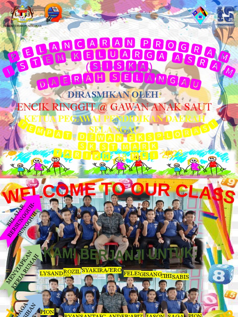 Draf Banner Pelancaran Siska Dan Banner Kelas | PDF