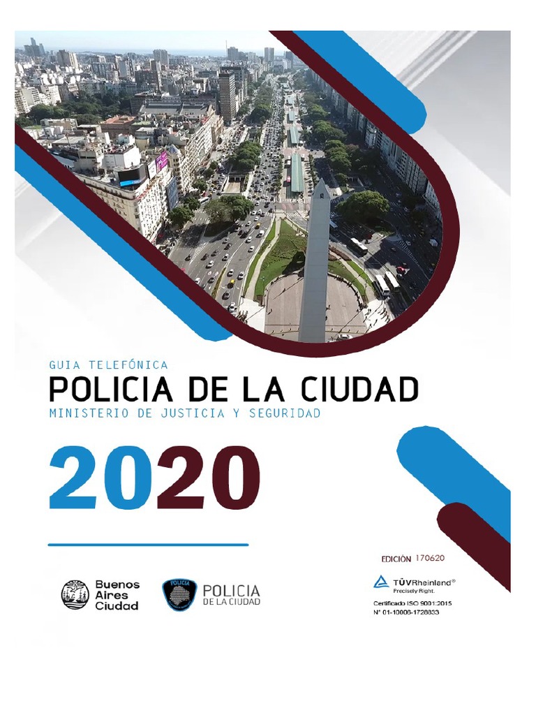 Guía Telefónica Policía Ciudad Buenos Aires | PDF | Policía ...