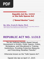 Powerpoint Presentation of Safe Spaces Act RA 11313 | PDF | Sexual ...