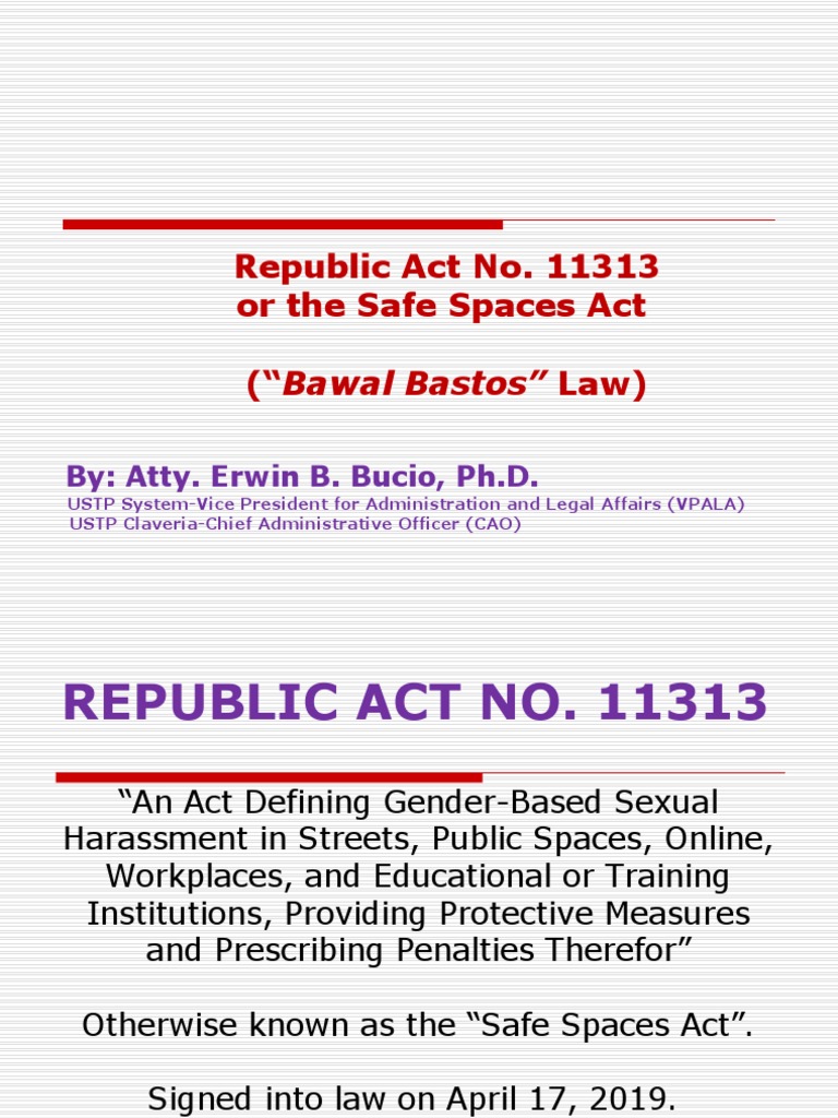 Bawal Bastos | PDF | Sexual Harassment | Lgbt